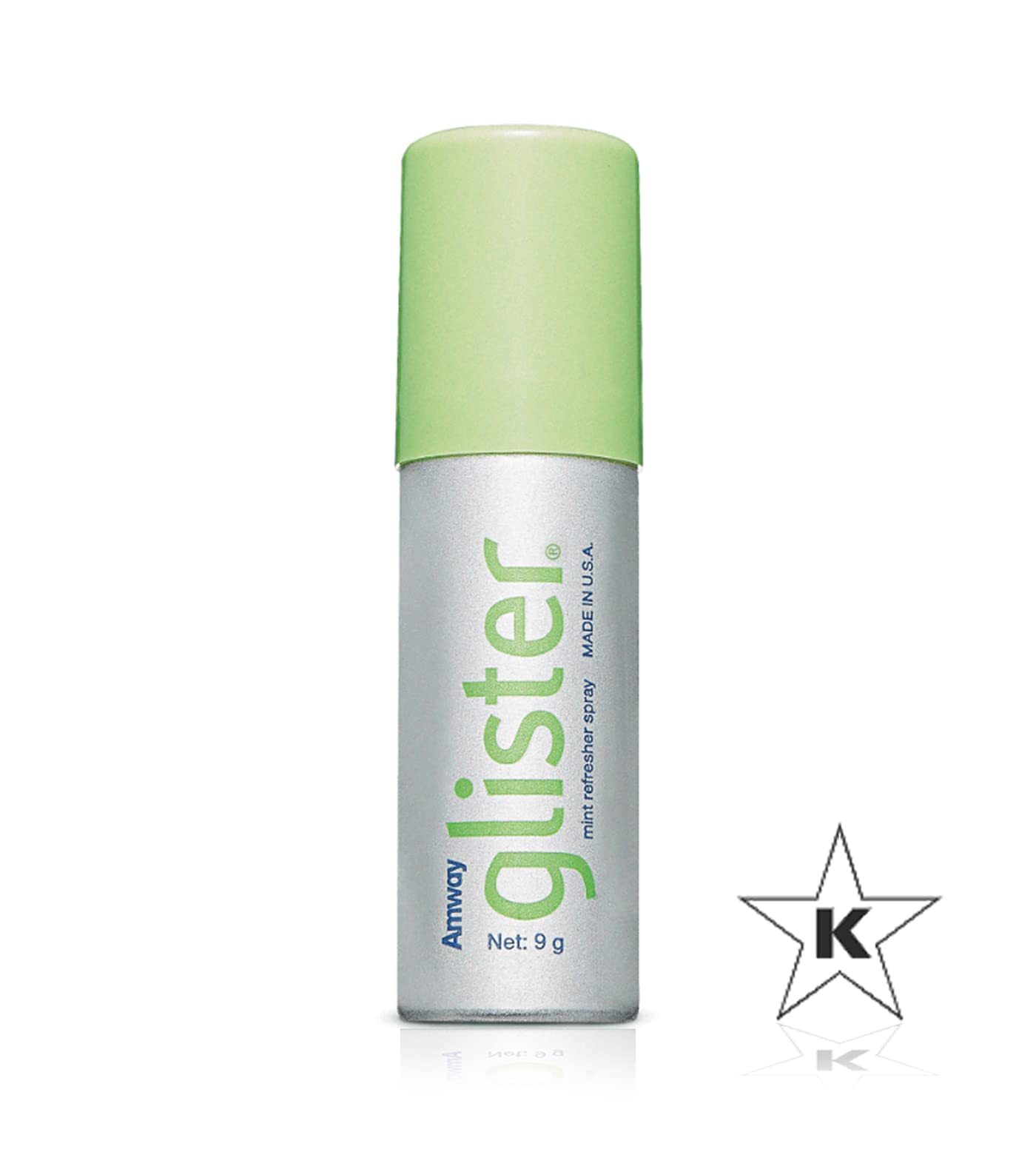 Amway Glister Refresher Spray 2-Pack, Glister Mouth Freshener Spray (Mint)