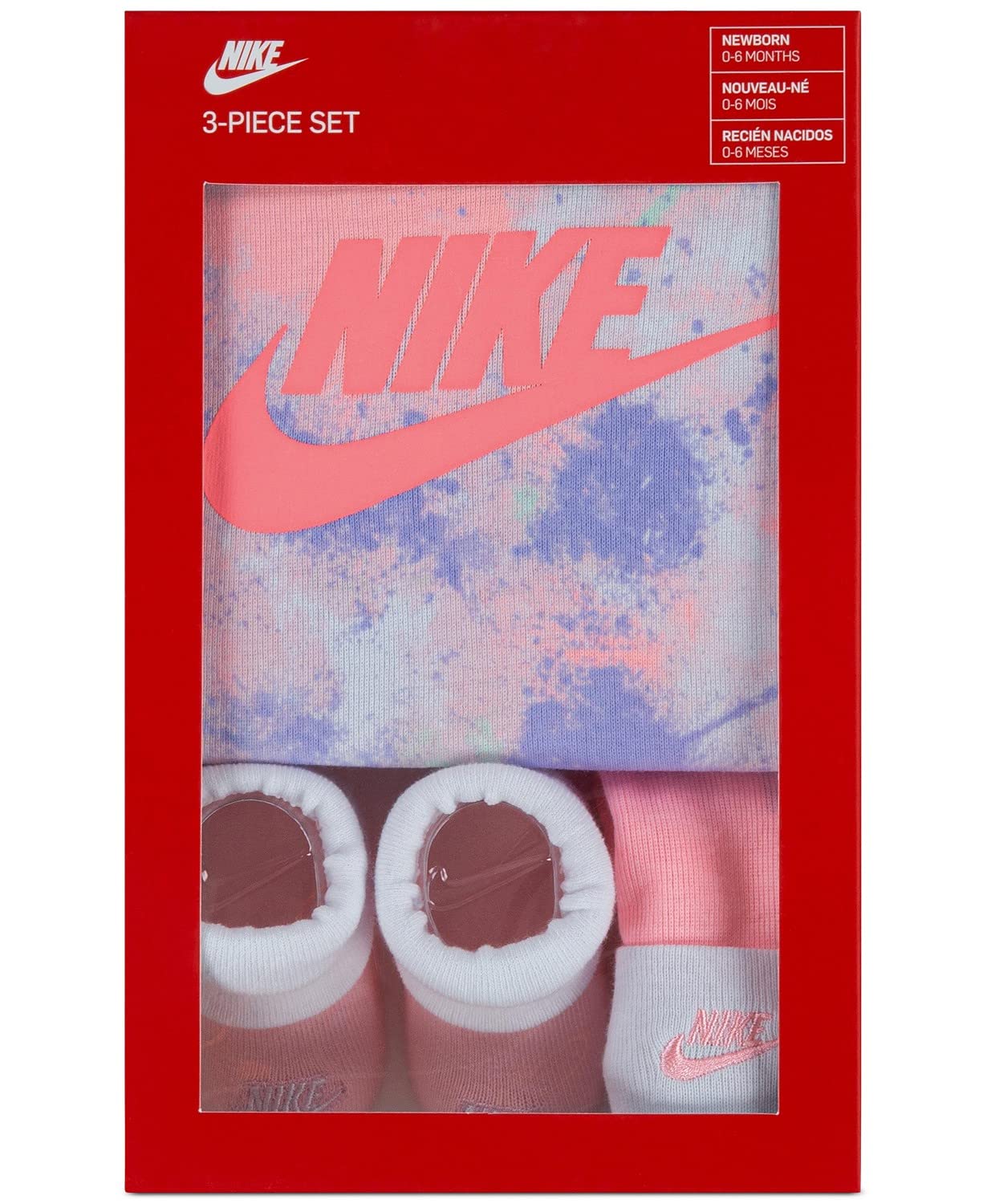 Nike Tie-Dye Futura 3-Pack Set (Infant/Toddler/Little Kids)