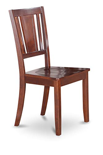 East West Furniture OXDU3-MAH-W Dining, 3-Piece Sets