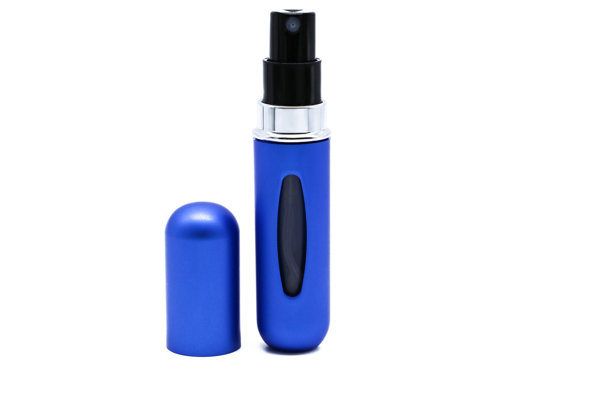 HINNASWA Refillable Perfume Atomizer Mini Refillable Perfume Atomizer Empty Spray Bottle Atomizer for traveling and outgoing 4 pcs of 5ml with RANDOM colors