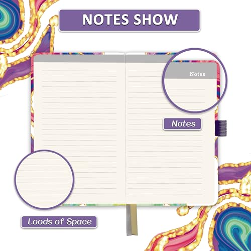 2024-2026 Pocket Calendar/Planner - Monthly Pocket Planner from Jan 2024 - Dec 2026(36 Months), 3.8" x 6.3", Monthly Planner 2024-2026 with Pen Holder, Inner Pocket, Elastic Closure and 60 Notes Pages
