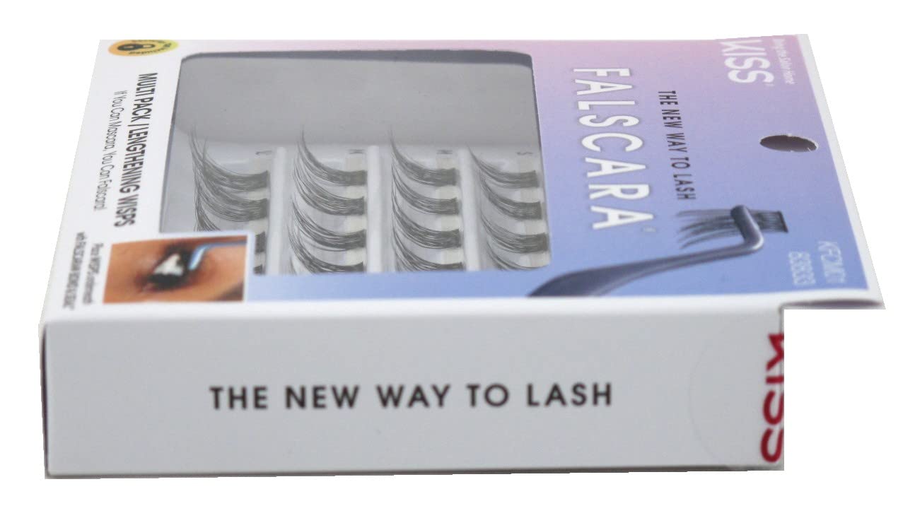 Kiss Falscara Lengthening Wisps Multi-Pack (Pack of 6)
