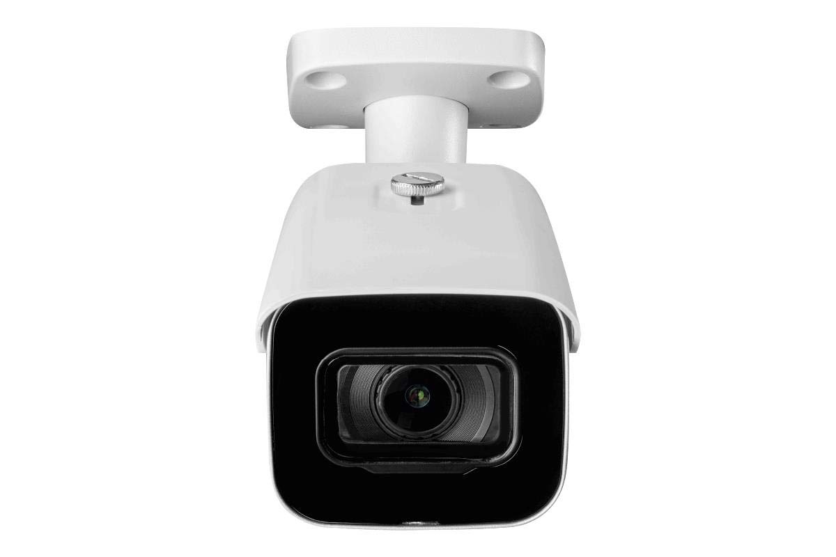 Lorex Indoor/Outdoor 4K Ultra HD Smart IP Security Add-On Metal Bullet Camera, 2.8mm, 130ft IR Night Vision, Color Night Vision
