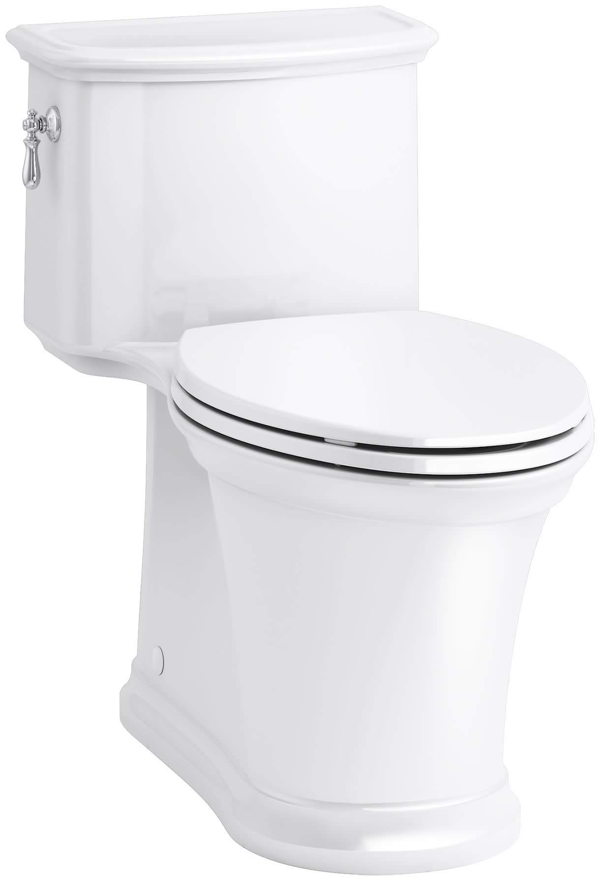 KOHLER Harken One-piece Compact Elongated 1.28 Gpf Toilet