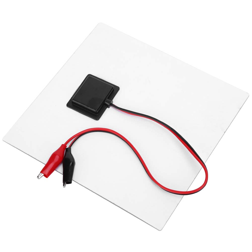 172x175x2MM Portable Polycrystalline Silicon Solar Power Panel 4W 5V Solar Power Charger for Home Lights for All Small Appliances for Fans (4W)