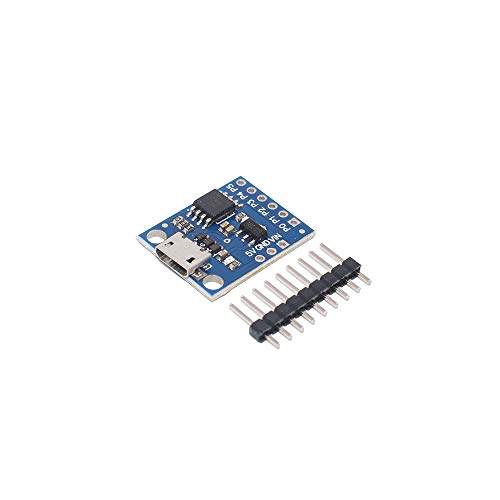 1PCS Blue Black TINY85 Digispark Kickstarter Micro Development Board ATTINY85 Module for IIC I2C USB,ATTINY85 Blue