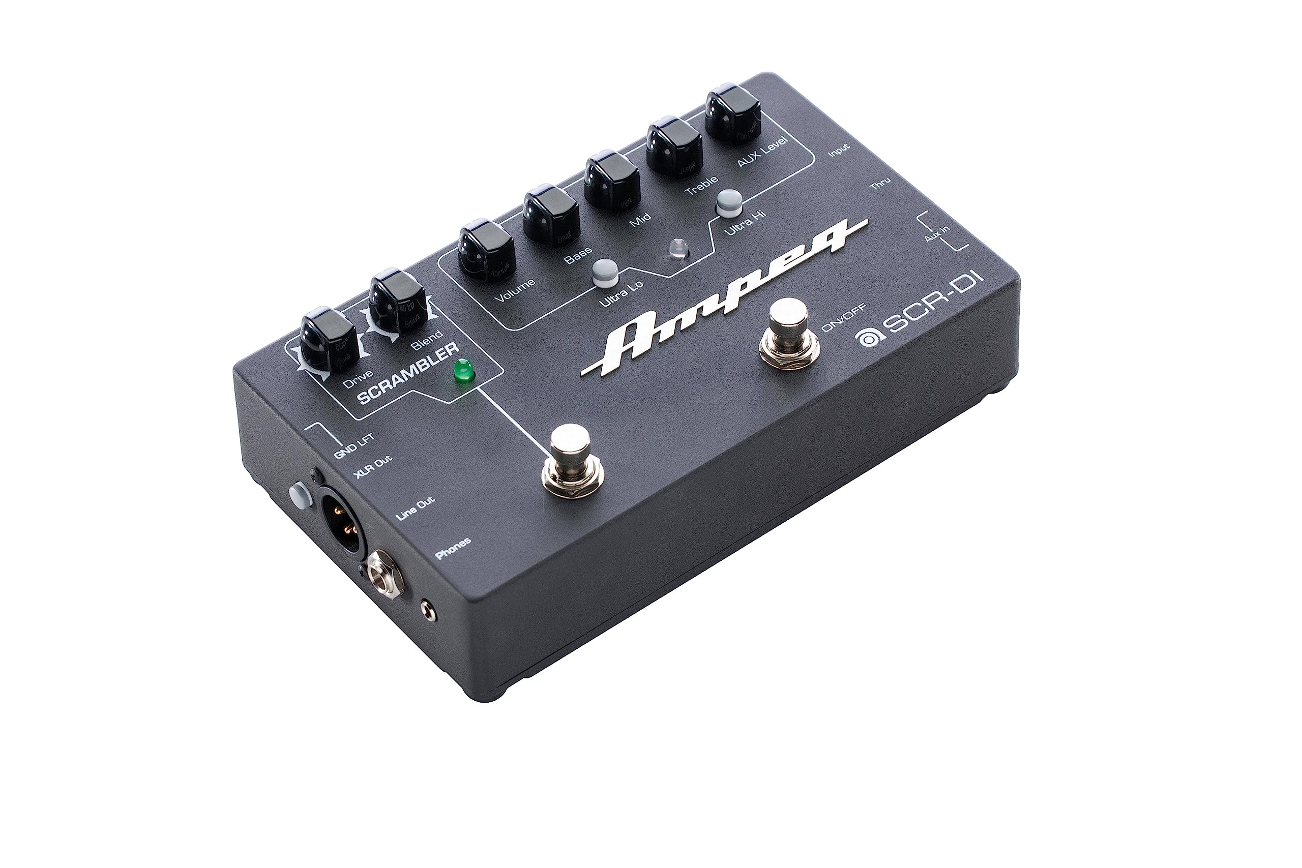 Ampeg SCR-DI Bass Amplifier Preamp,Black
