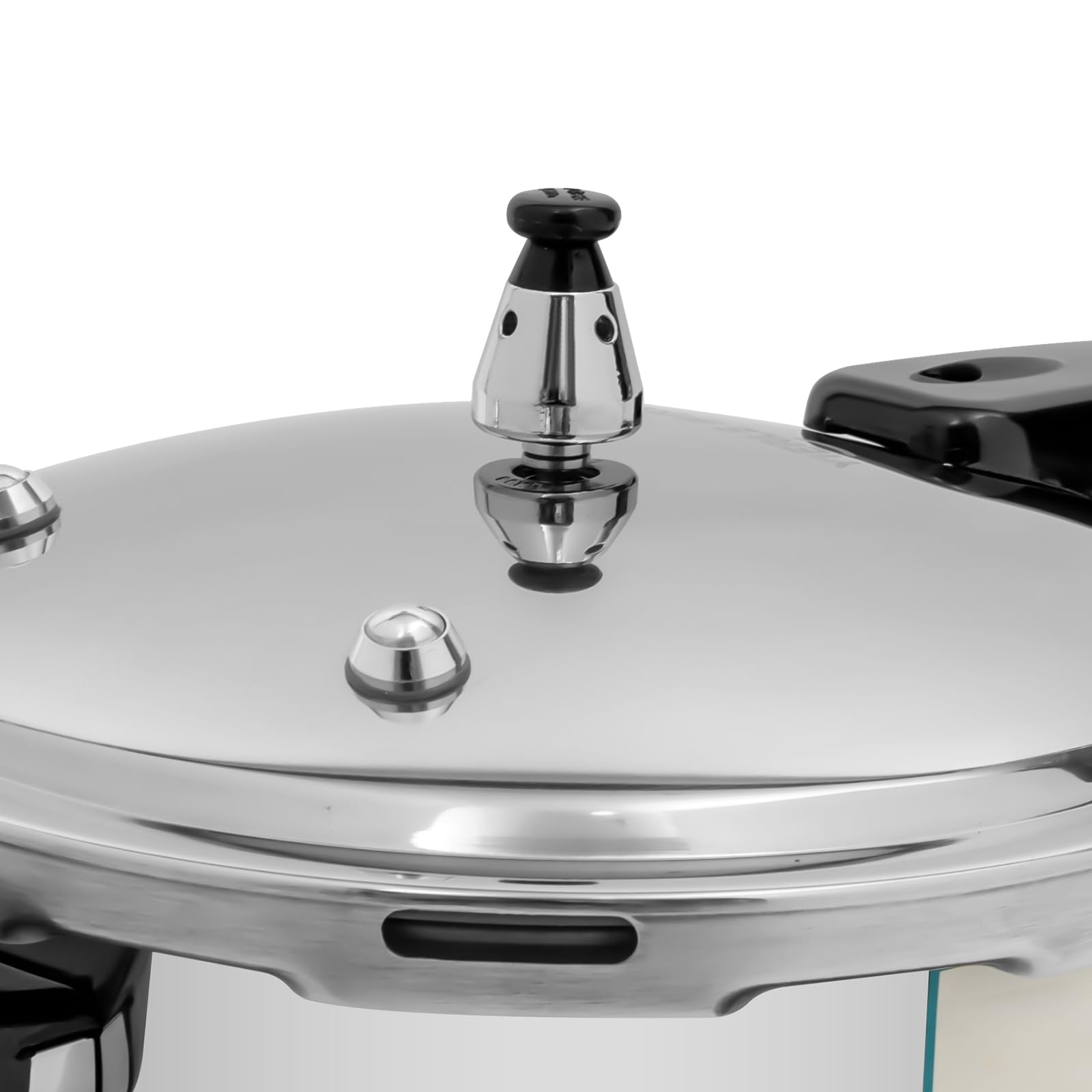 6.4 Quart Stainless Steel Pressure Cooker, Induction Compatible Thickened Pressure Stewing Pot, Compatible with Gas & Induction Cooker