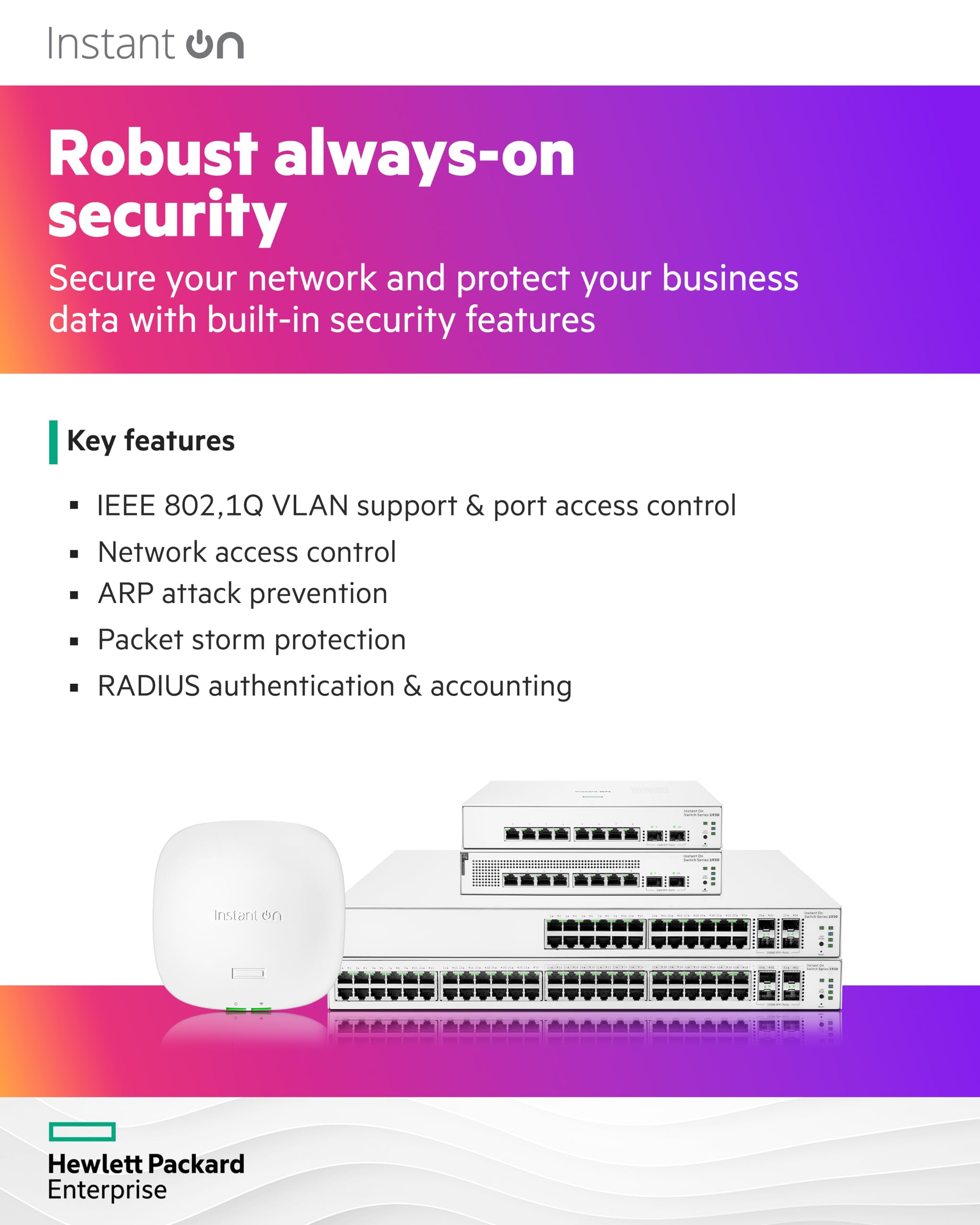 HPE Aruba Instant On 1930 8G 2SFP Switch - Switch - 10 Ports - Managed - Rack-mountable