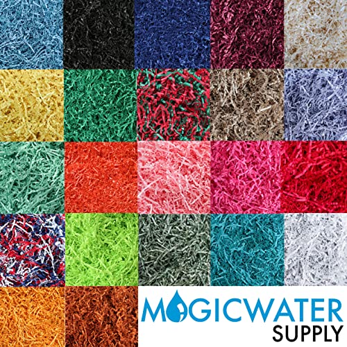 MagicWater Supply Soft & Thin Cut Crinkle Paper Shred Filler (1 LB) for Gift Wrapping & Basket Filling - Pink
