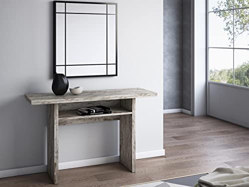 Casabianca Furniture RITZ Vintage White Wash Extendable Console/Dining Table by Talenti Casa,