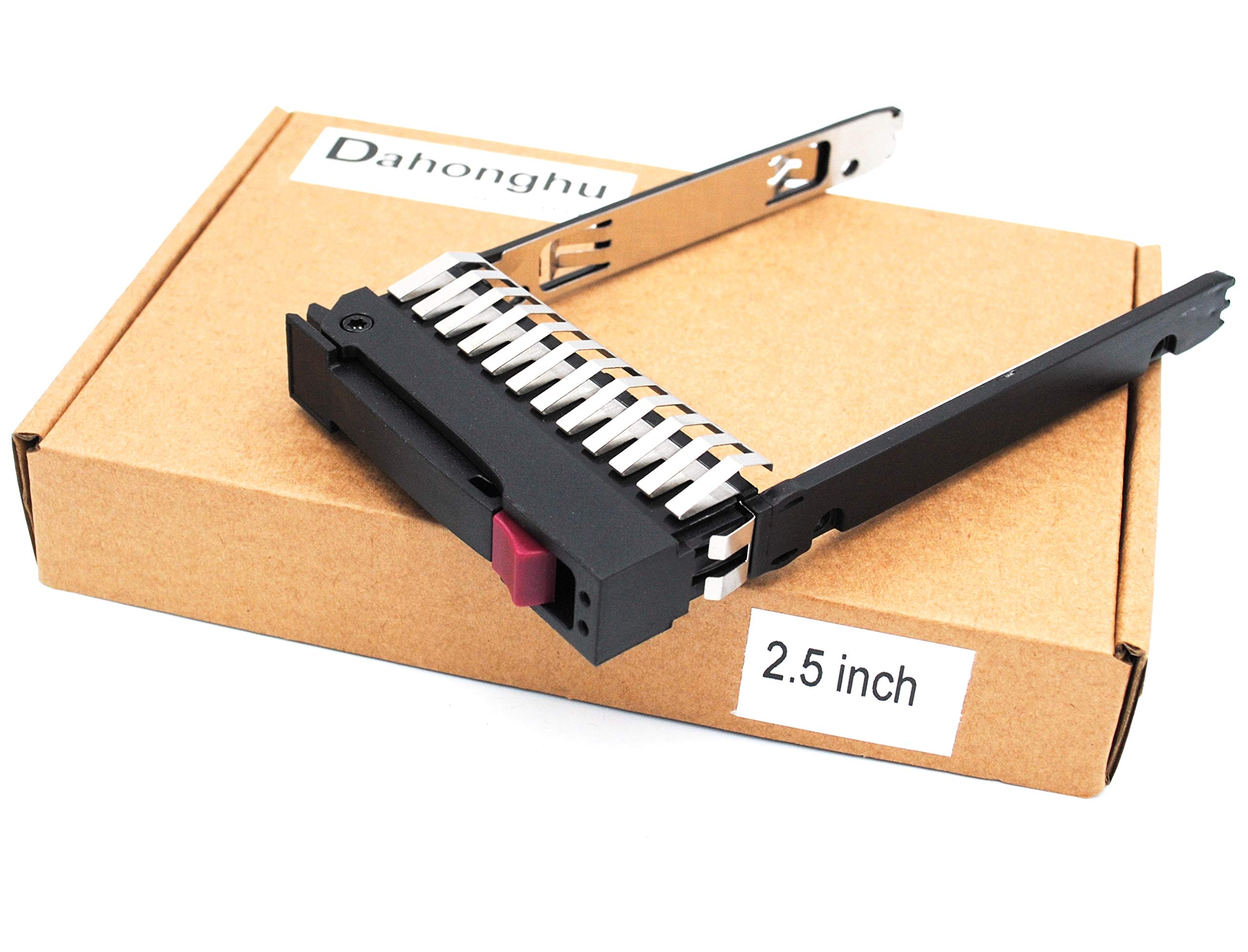 DAHONGHU 2-Pack 500223-001 2.5" SAS&SATA HDD Tray for G5 G6 G7 DL380 DL360 DL580 BL460c ML350 ML370 ML570 378343-002