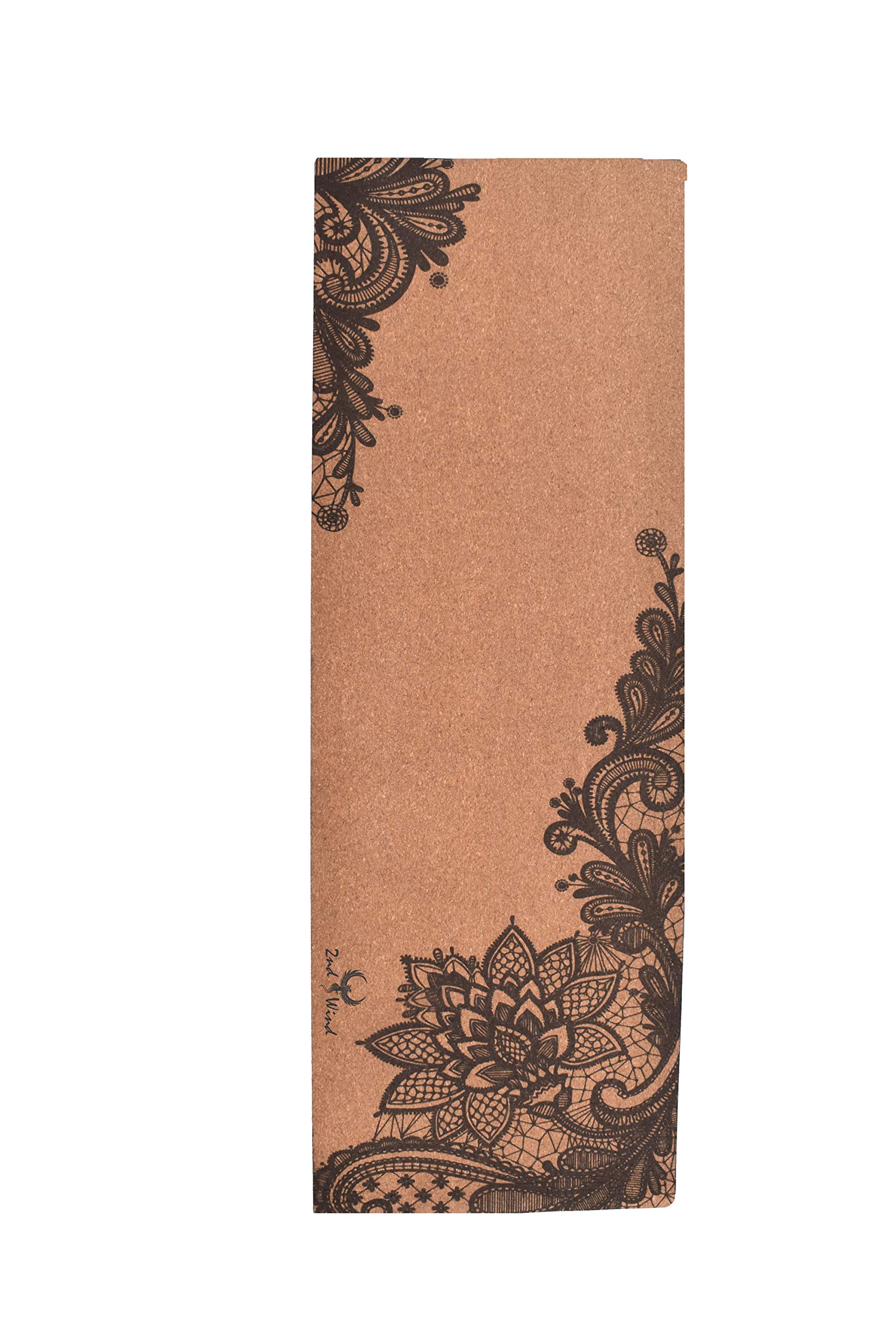 2nd Wind Cork Yoga Mat - Lace