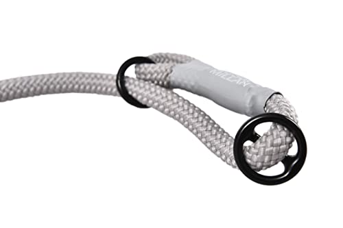 Cesar Millan Slip Lead Leash™ - Slip Collar Training Lead Gives You Greater Control and The Ability to Make Quick and Gentle Corrections (Large, Grey)