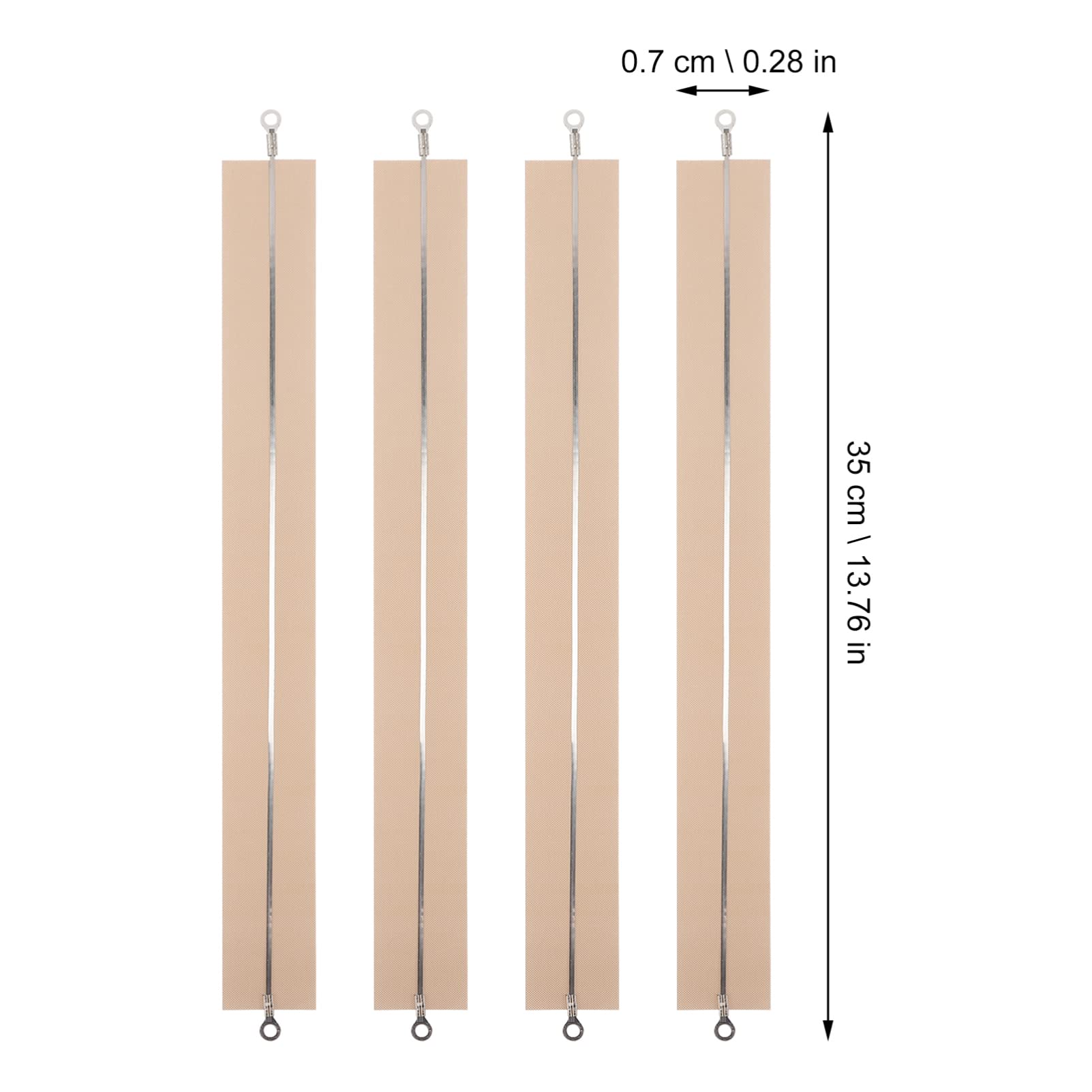 5 pcs Impulse Sealer Replacement Parts Kit Heating Elements Strips Hand Heat Sealers 350mmx7mm Bag Sealer Repair Kit