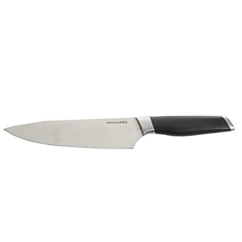 Kenmore Pro Truman Stainless Steel Knife Block Set, 6-Piece, Black