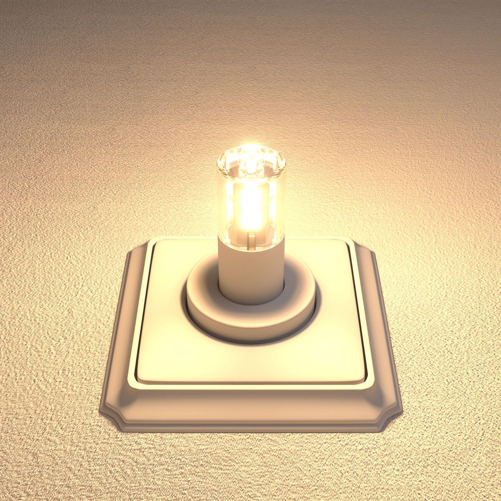 6 Pack 12V Bulb LED G4 , Soft White 2700K , JC Bi-Pin Base Light Bulbs G4 LED 3W, 20W-30W T3 Halogen G4 Bulb Replacement