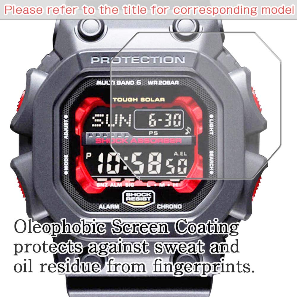 Puccy 3 Pack Screen Protector Film, compatible with CASIO W735H-1AV W-735H Series TPU Guard for Smart watch Smartwatch( Not Tempered Glass Protectors )