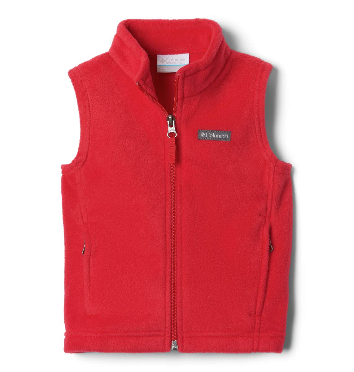 Columbia Baby Steens Mtn Fleece Vest, Mountain Red, 18/24