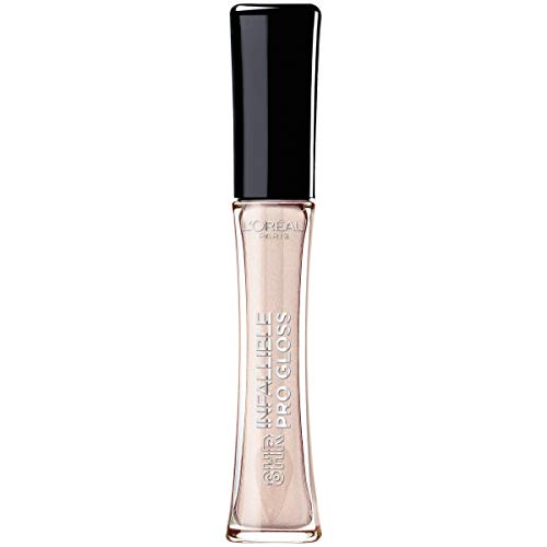LâOrĂŠal Paris Makeup Infallible 8 Hour Hydrating Lip Gloss, Frosted, 0.21 Fl Oz