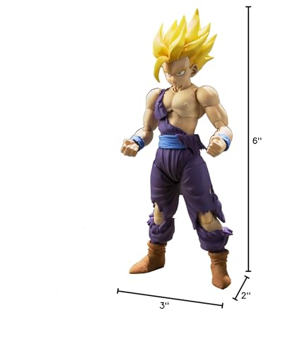 Bandai Tamashii Nations S.H. Figuarts Super Saiyan Son Gohan "Dragon Ball Z" Action Figure