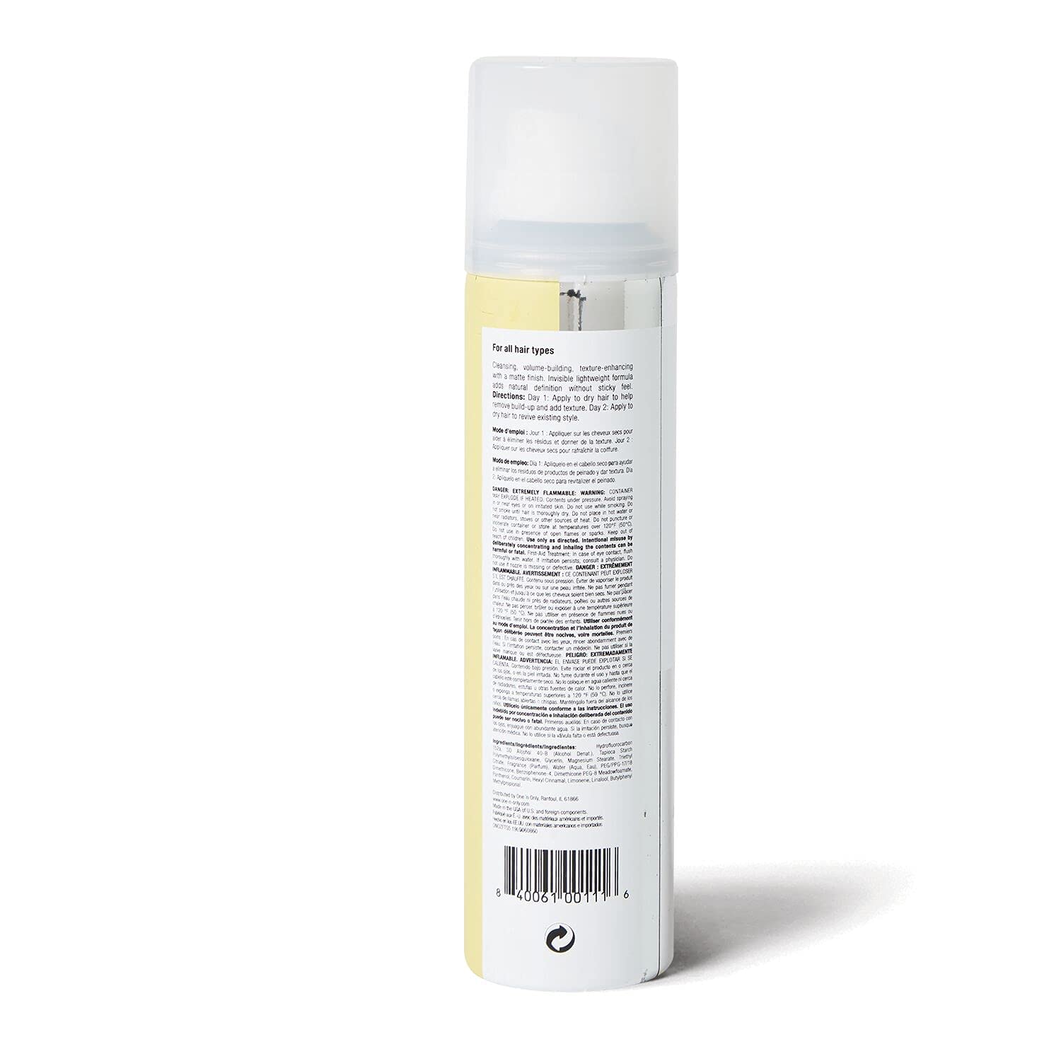 one 'n only Zero Fuss Texturizing Dry Shampoo 5.4 oz