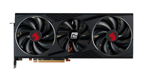 PowerColor Red Dragon AMD Radeon™ RX 6800 XT Gaming Graphics Card with 16GB GDDR6 Memory, Powered by AMD RDNA™ 2, Raytracing, PCI Express 4.0, HDMI 2.1, AMD Infinity Cache