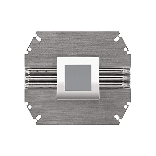 Iceberg Thermal IceFLOE T65 ITX Low Profile 3 Heat Pipe Extrusion Aluminum Heatsink HTPC CPU Cooler with 80mm Fan