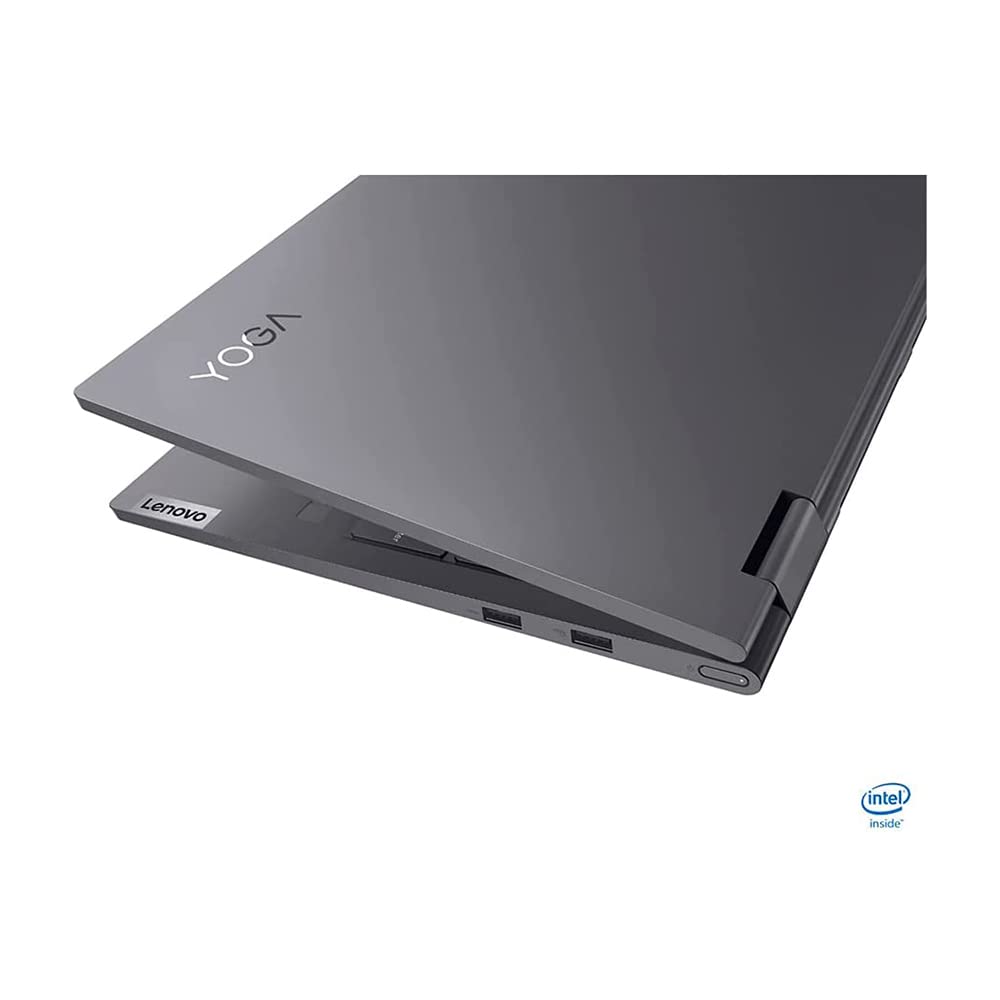 2021 Lenovo Yoga 7i 2-in-1 15.6" FHD Touchscreen Laptop Computer, Intel Core i5-1135G7(> i7-1065G7), 8GB RAM, 512GB PCIe SSD, Backlit Keyboard, Iris Xe Graphics, HD Webcam, Win 10, Grey, 32GB USB Card