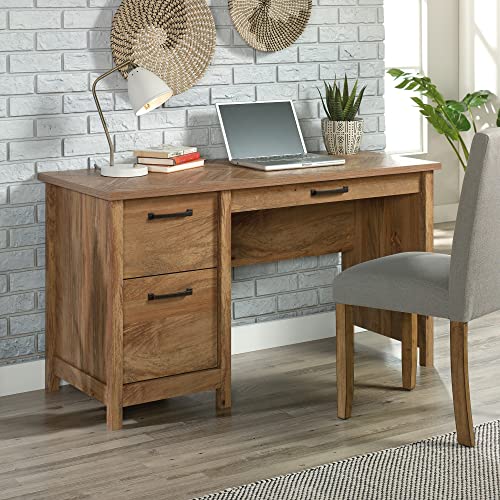 SauderĀ® Cannery Bridge 53"W Computer Desk, Sindoori Mango
