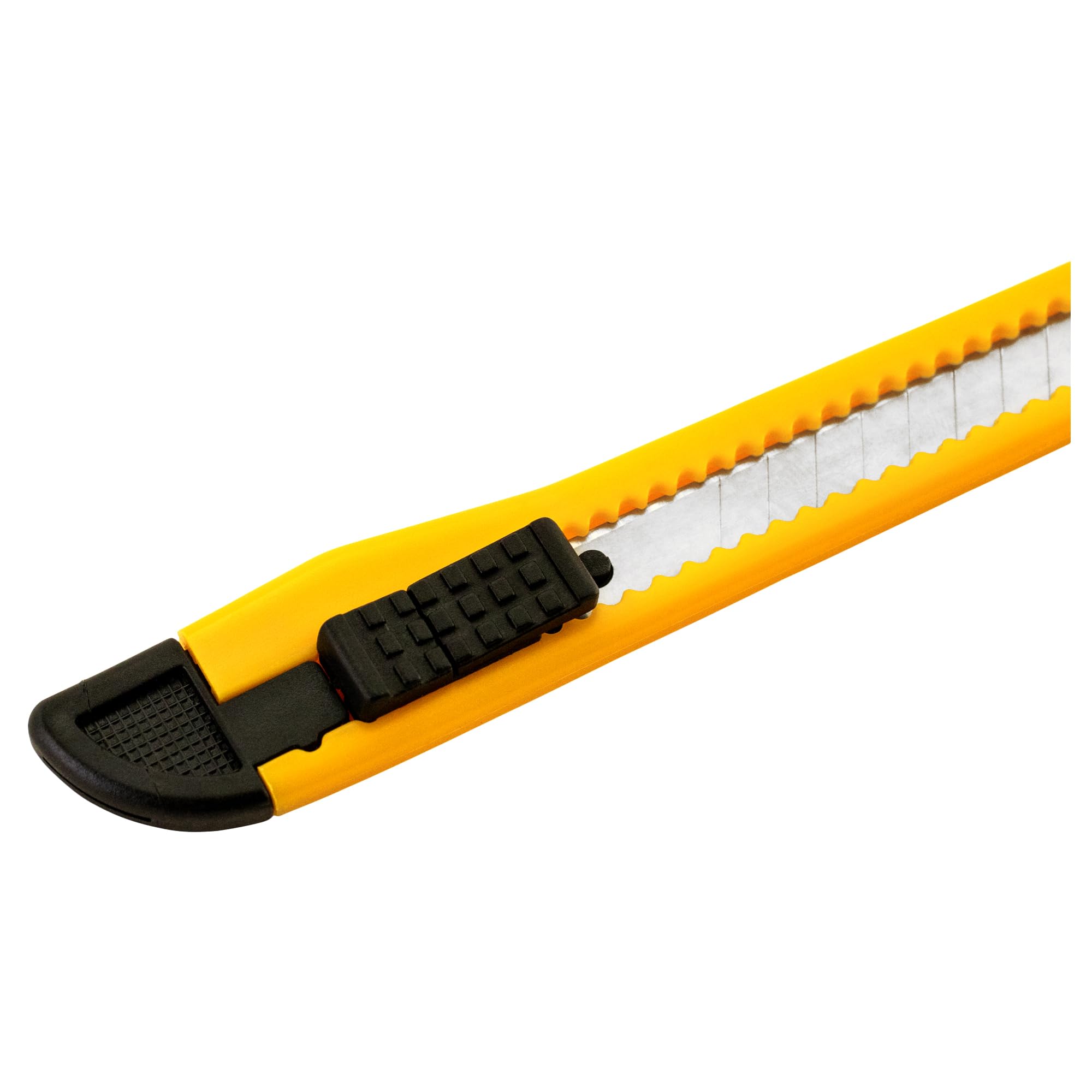 4 UTILITY KNIFE SET BOX CUTTER SNAP-OFF RAZOR BLADES
