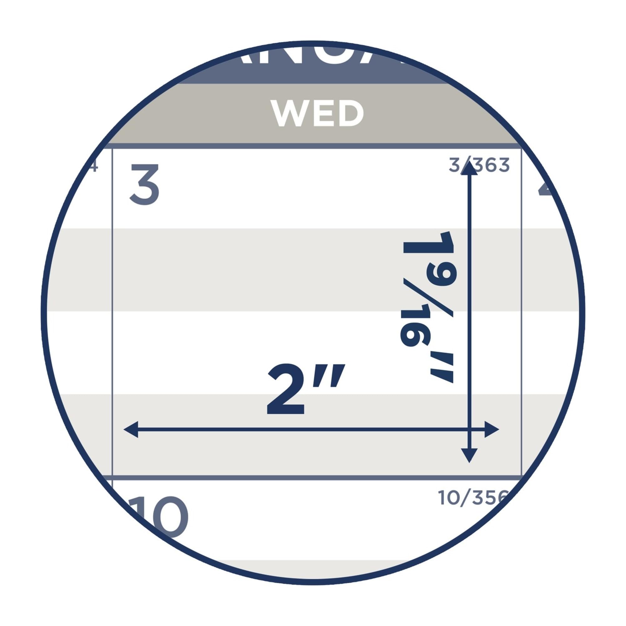 2024 AT-A-GLANCEĀ® Multi-Schedule Vertical Monthly Wall Calendar, 15" x 12", January to December 2024, PM22MS28