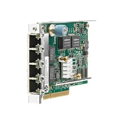 HP 629135-B21 Ethernet 1Gb 4-port 331FLR Adapter - PCI Express x4 - 4 Port(s) - 4 x Network (RJ-45) - Twisted Pair (HP629135-B21 ) (Refurbished)