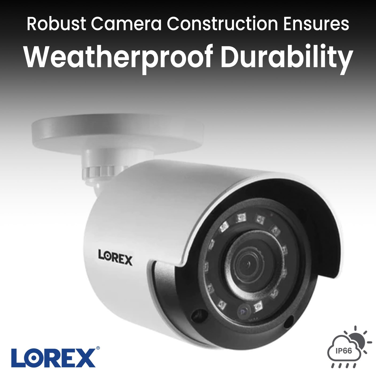 Lorex HD Security Camera System w/ 1TB DVR β 8 Channel Home Security System w/ 4 Analog Bullet Cameras β Smart Motion Detection, Long Range IR Night Vision, Weatherproof Surveillance