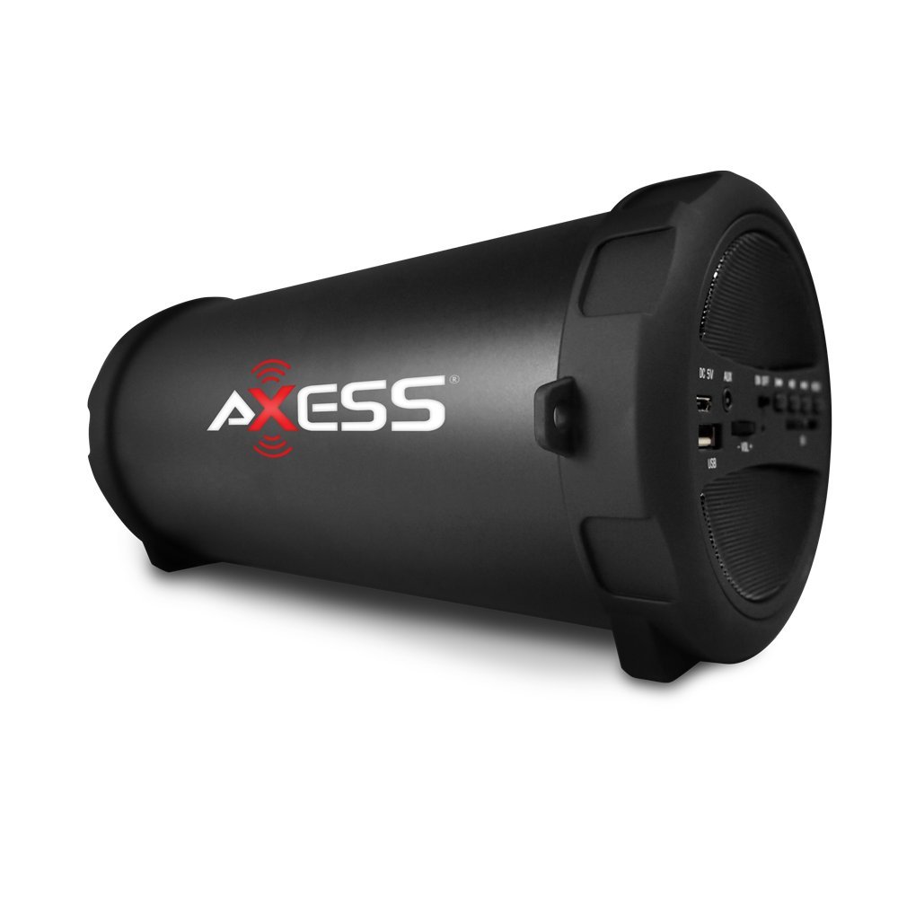 Axess Speakers Bluetooth Wireless Portable — at Home, Car Speakers, Or Outdoor Speaker with Aux, SD Card, & USB Compatibility for Amazing Sound - SPBT1041