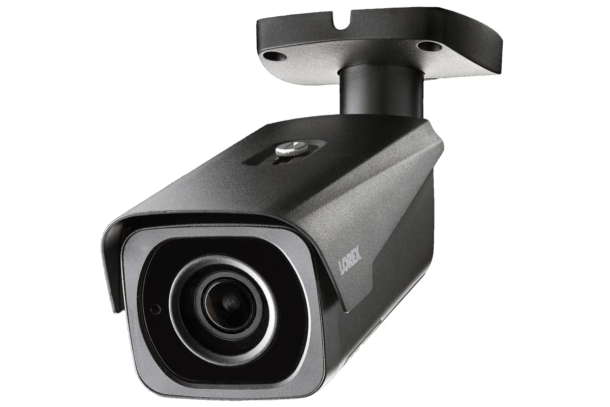 Lorex LNB8973B 4K Nocturnal Motorized Varifocal Zoom Lens IP Camera, 4X Optical Zoom, 2.7-12mm, IR Night Vision 250ft, Color Night Vision, PoE, Camera Only (M.) (Renewed)
