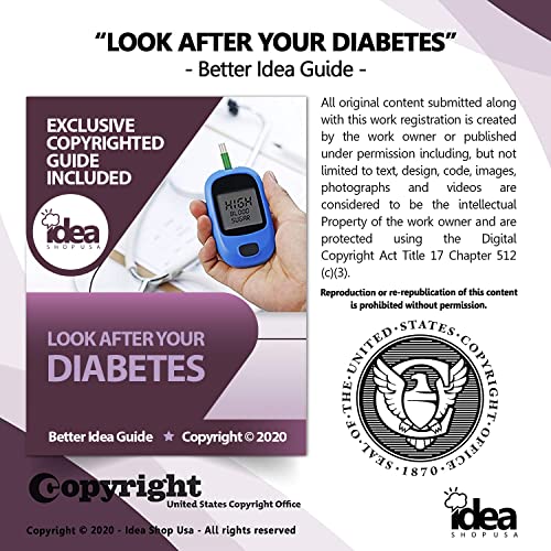 ReliOn Prime Blood Glucose Test Strips, 25 Ct (3 Pack) Bundle with Exclusive Look After Your Diabetes - Better Idea Guide (4 Items)