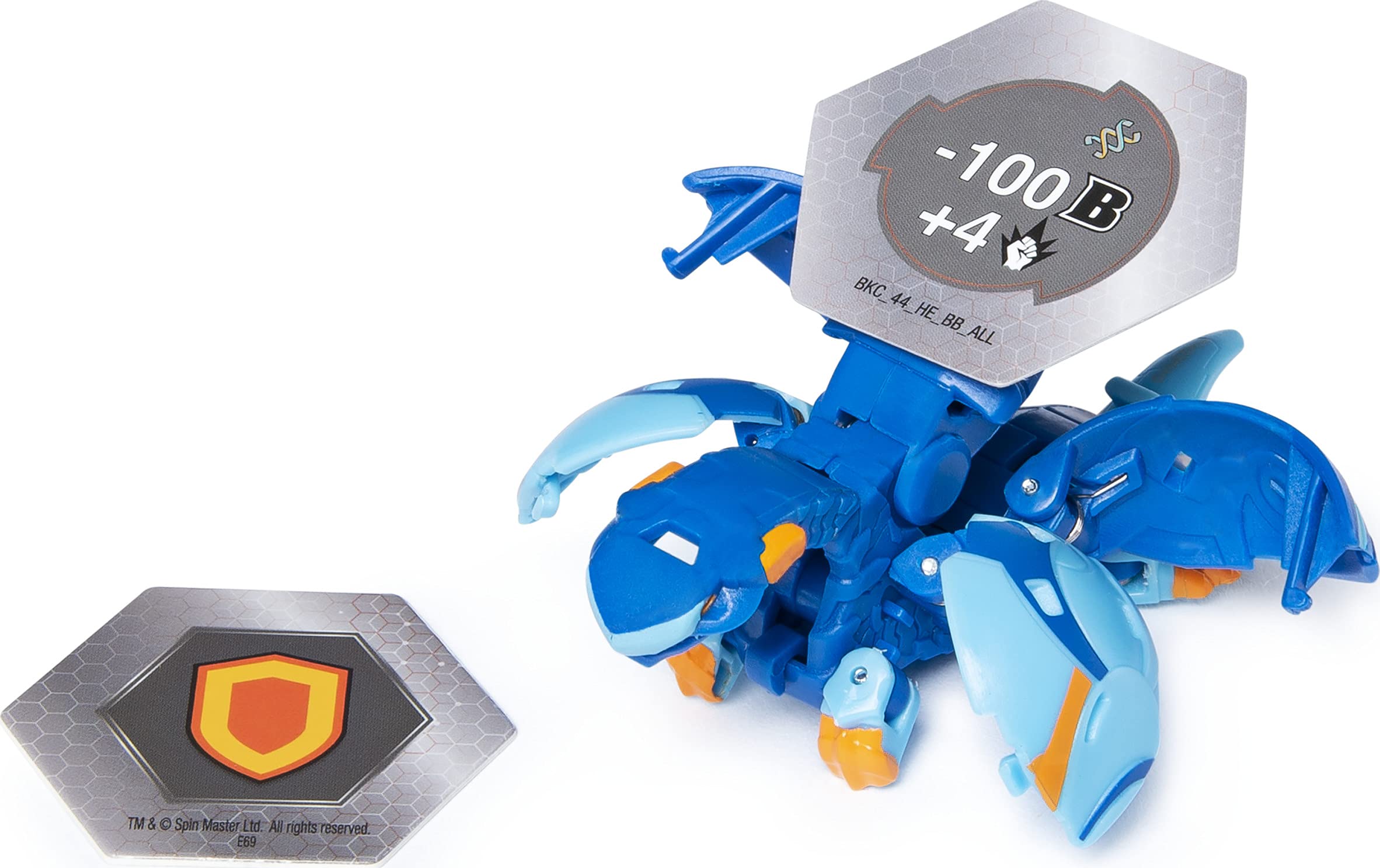 Bakugan Ultra, Aquos Phaedrus, 3-inch Collectible Action Figure and Trading Card, for Ages 6 and Up