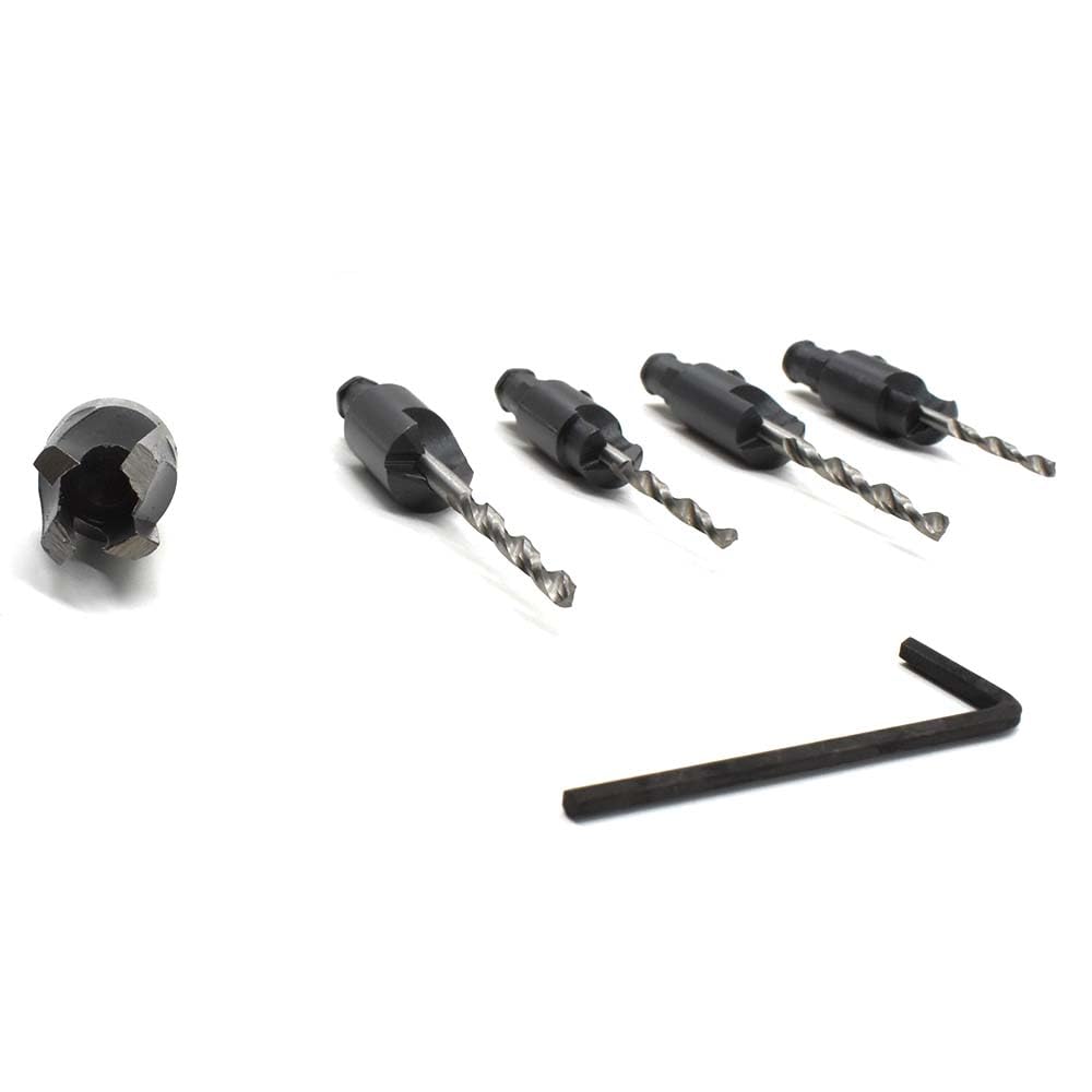 Big Horn 13201 Counter Sink Set with 3/8 Plug Cutter