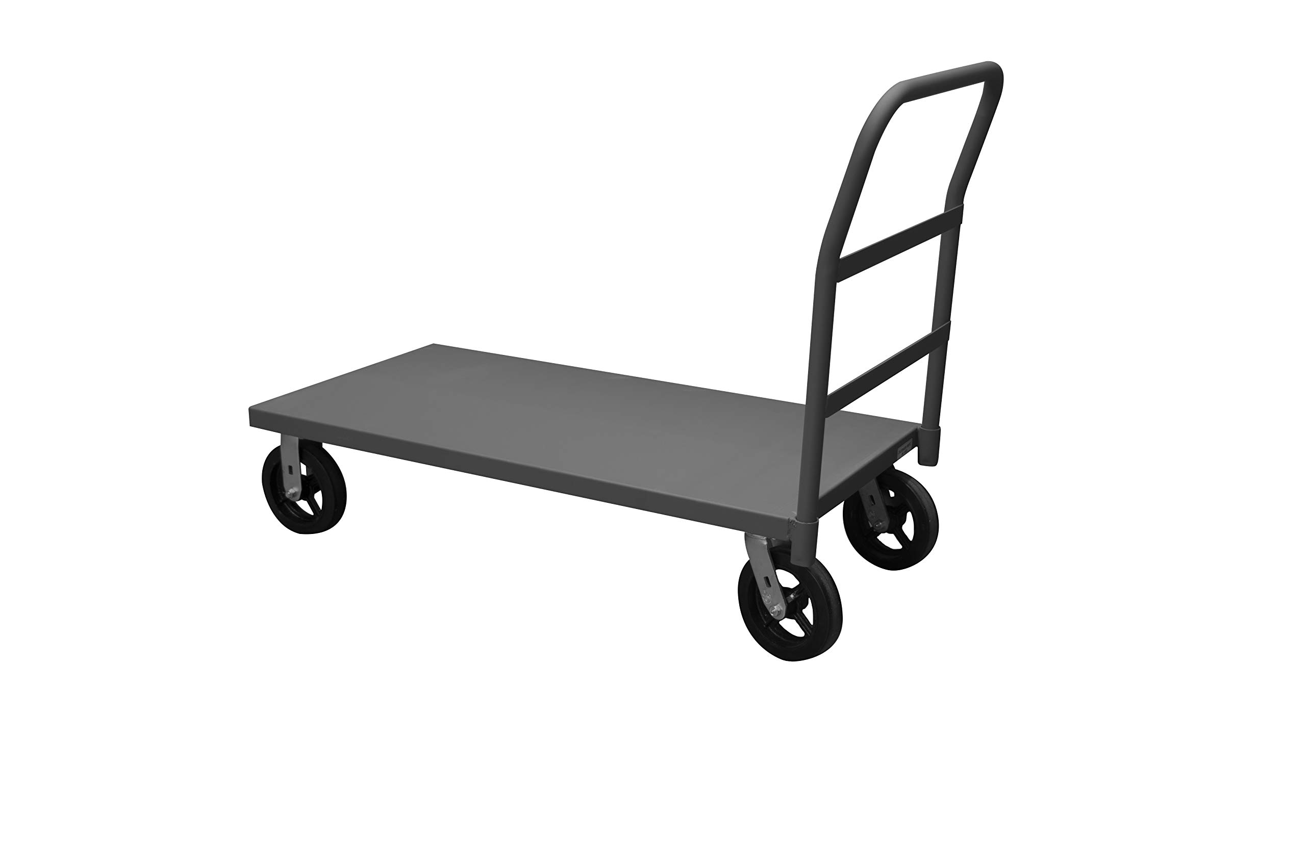 Durham EPT24608MR95 Platform Truck, Mold-On Rubber, 2400 lbs