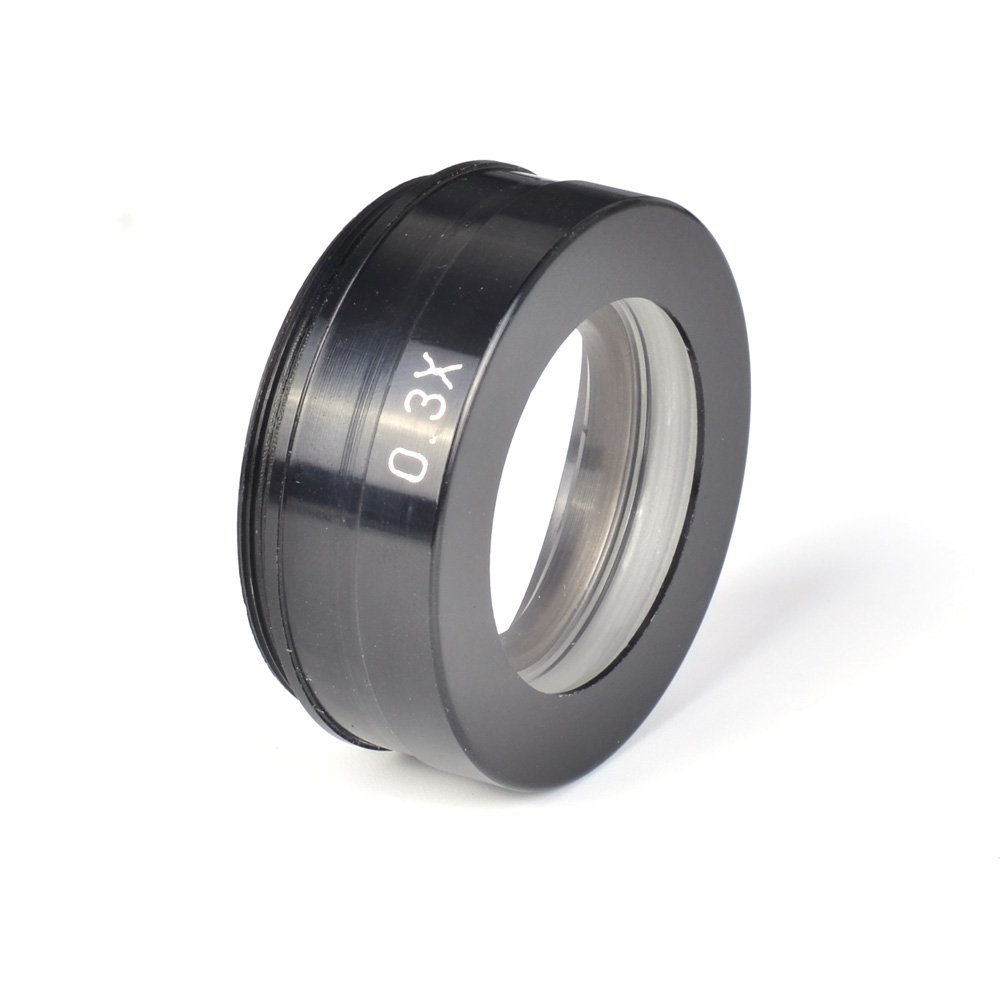 HAYEAR 0.3X Stereo Microscope Auxiliary Barlow Objective Lens for 0.7X-4.5X Objective Lens