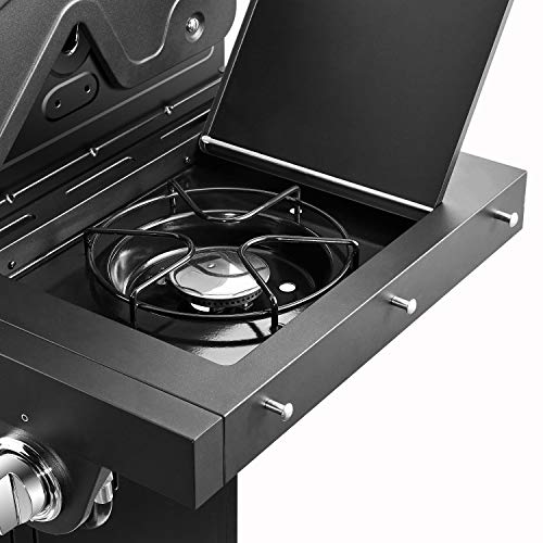 Dyna-Glo DGP552CSP-D Premier 5 Burner Propane Gas Grill, Black