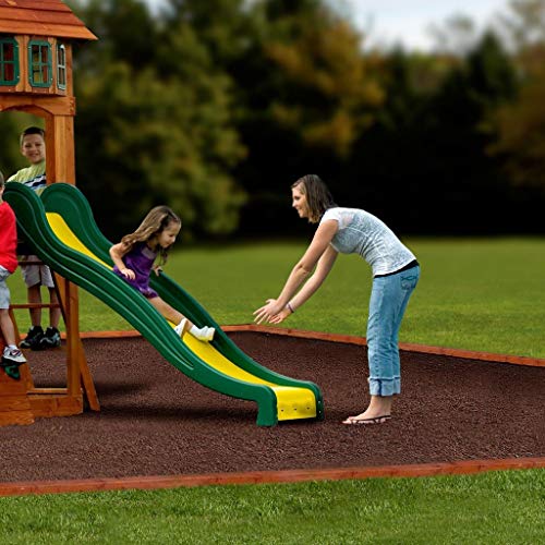 Backyard Discovery Atlantis All Cedar Wooden Swing Set