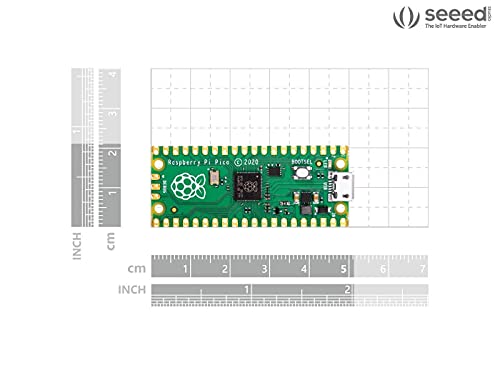 Seeed Studio Raspberry Pi Pico Flexible Microcontroller Board Based on The Raspberry Pi RP2040 Dual-core ARM Cortex M0+ Processor for Gamecube, 1pc.