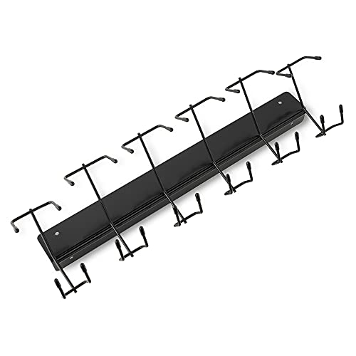 BarberMate Barber Buddy 6-Slot Clipper Rack, Barber Clipper and Hair Tool Organizer, Salon Station Rack, Professional Barber Supplies and Accessories