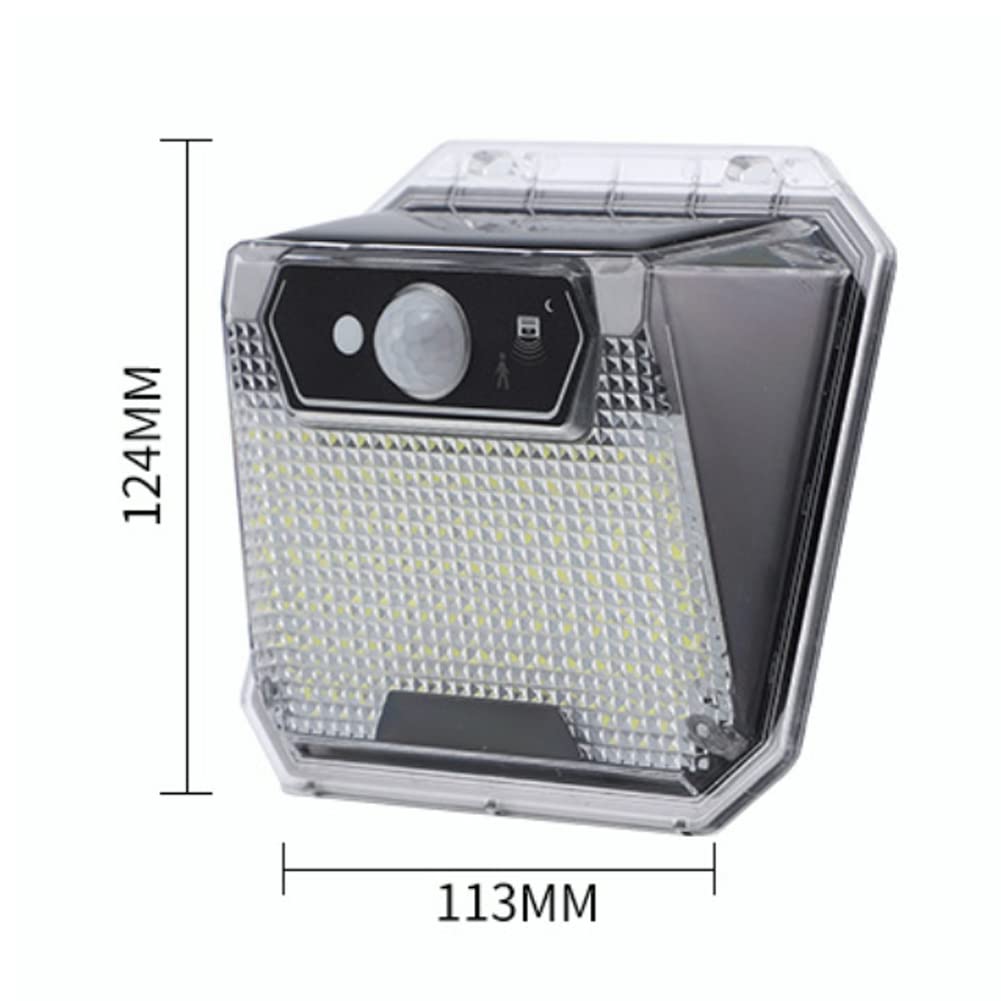 Aolyty Solar Motion Sensor Lights Outdoor, 3 Lighting Modes Solar Flood Light IP65 Waterproof Security Light 6500K Super Bright for Yard Patio Garage Garden Home 2 Pack