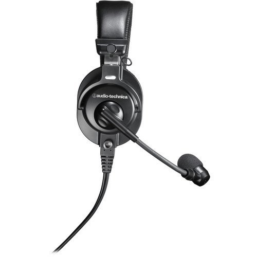 Audio-Technica BPHS1 Broadcast Stereo Headset with Desktop Headphone Stand and 1/4" TS Female to 3.5mm TRS Male Adapter