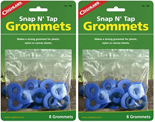Coghlan's 706 Snap -N- Tap Plastic Grommets 8 Count