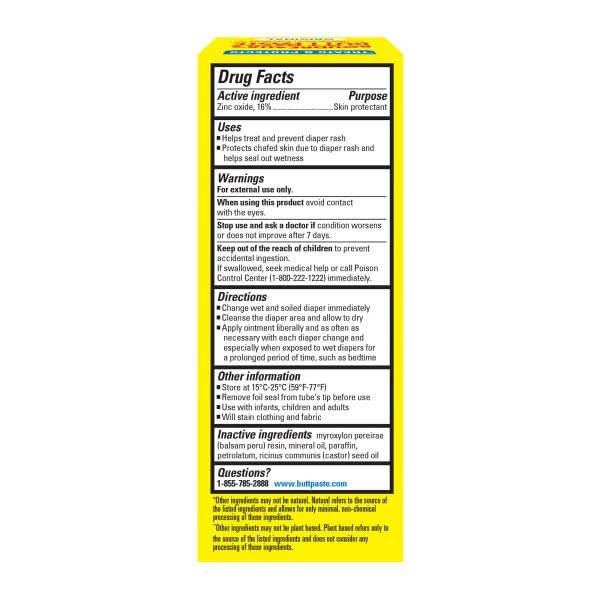 Boudreauxs Butt Paste Diaper Rash Ointment, vJBQdk, Original - Contains 16% Zinc Oxide - Pediatrician Recommended - Paraben and Preservative-Free - 2Pack (4 Ounce)
