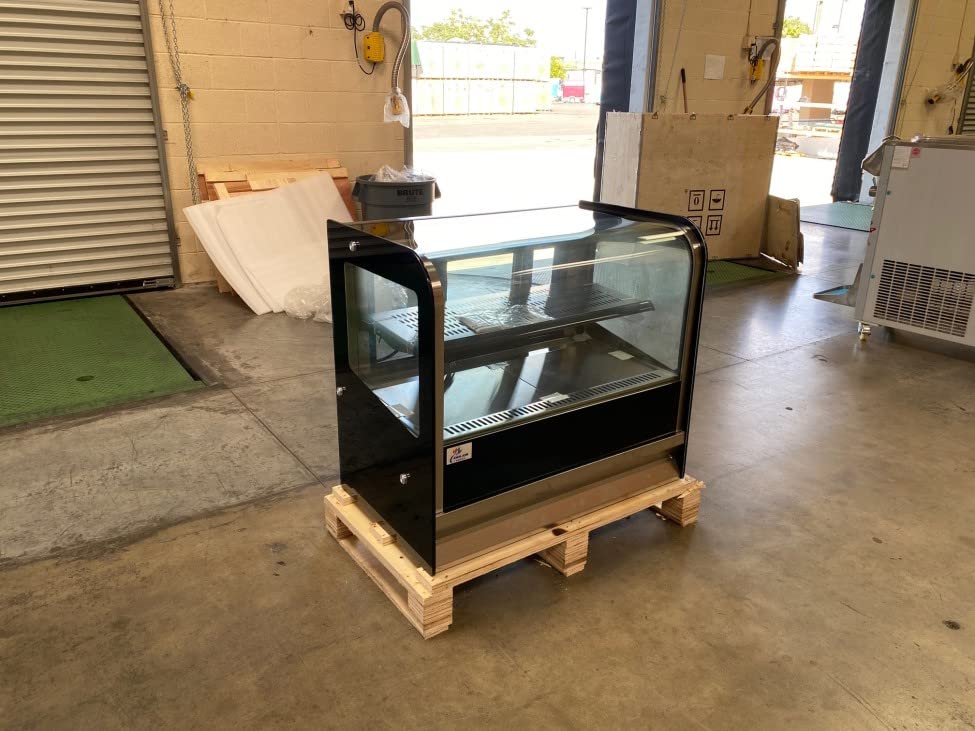 Bakery Display Cooler Case Counter top Desktop vertical Commercial refrigerator Pastry Deli 36" Glass NSF ETL UL-ST530A